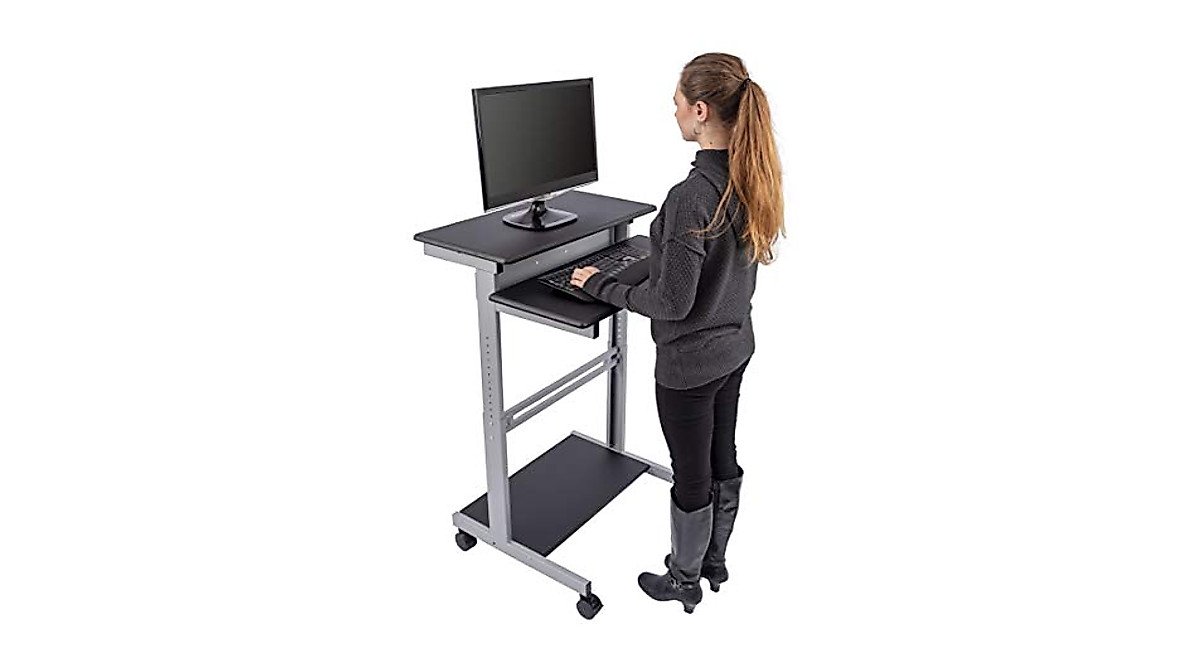 Adjustable Standing Desk - Ergonomic Two-Tier Workstation | S Stand Up ...