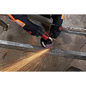 Chicago Pneumatic CP7545-B - Air Grinder Tool, Welder, Woodworking, Automotive Car Detailing, Stainless Steel Polisher, Heavy Duty, Right Angle Grinder, 4.5 Inch (115 mm), 1.13 HP/840W - 12000RPM