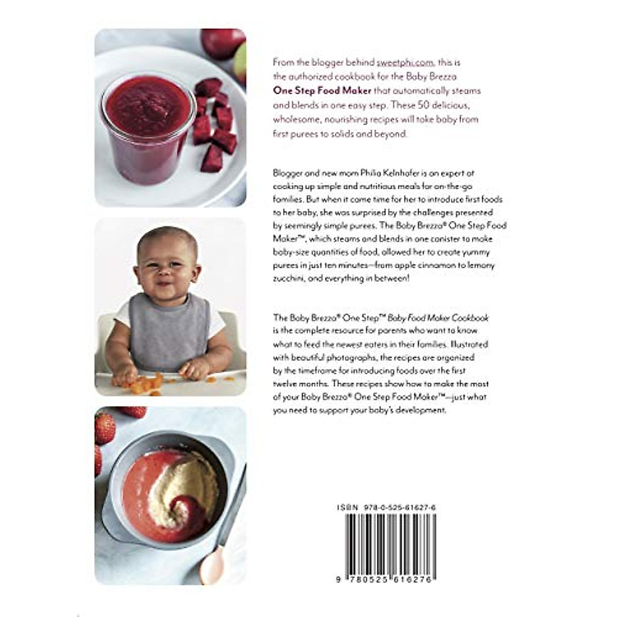 Baby Brezza Organic Baby Food Cookbook - Easy Food Maker Puree and Whole Food Recipes for Your Baby or Toddler