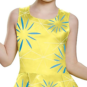 Inside Out Joy Costume, Deluxe Official Disney Pixar Inside Out Girls Costume, Child Size (10-12)