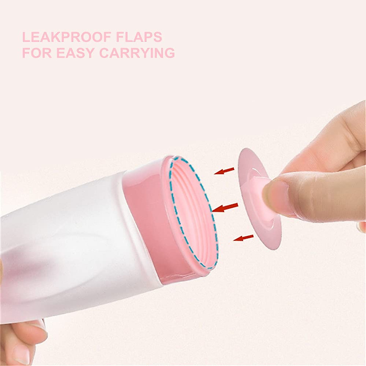 Gaodear Baby Food Feeder,Cartoon Silicone Squeeze Feeding Bottle with Dispenser Spoon for Babies Infant (Pink, 3oz/90ml)