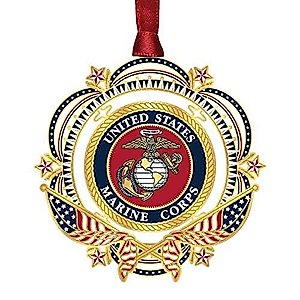 Beacon Design 62712 Patriotic United States Marine Corps Hanging Ornament