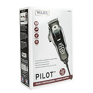 Wahl Professional Pilot Clipper #8483 2/3 Size of Normal Clipper with Full Size Blades, 1 Count