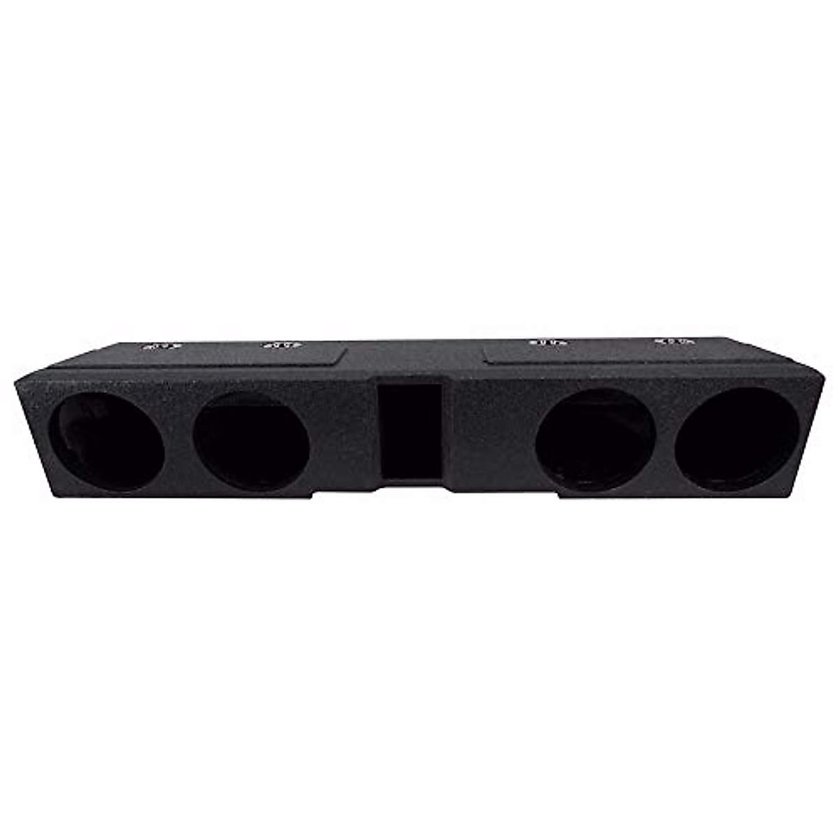 Rockville Quad 8" Sub Box for 2009-2020 Ford F150 Super Crew+2017-2020 F250/350