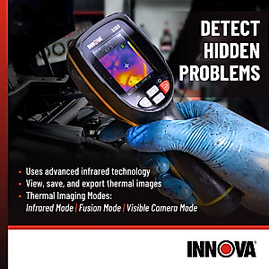 INNOVA 3360 Multi-Purpose Infrared Inspection Camera - Thermal Imaging Camera - 8.66 x 5.75 x 2.68 inches