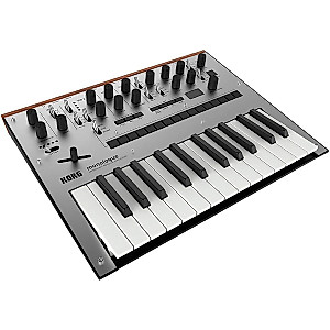 Korg Monologue Monophonic Analog Synthesizer with Presets-Silver (MONOLOGUESV) (Renewed)