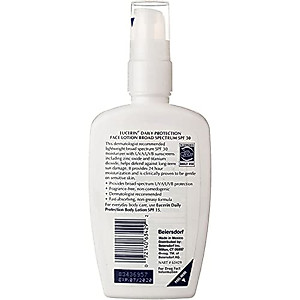 Eucerin Daily Protective Facial Lotion SPF30, 4 Ounces each (Value Pack of 4)