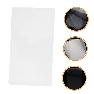 ULTECHNOVO 10pcs Board Basic Template 3D Pen Mat Drawing Board 3D Pen Drawing Mat Painting Mat 3D Pen Graffiti Pad 3D Drawing Paper Templates 3D Pen Pad Drawing Tool PVC White