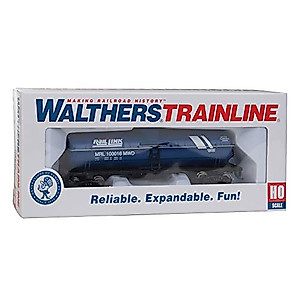 Walthers Trainline HO Scale Model Tank Car Montana Rail Link #100016, M5093