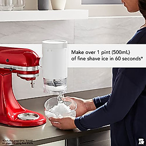 KitchenAid Shave Ice Attachment, KSMSIA, White