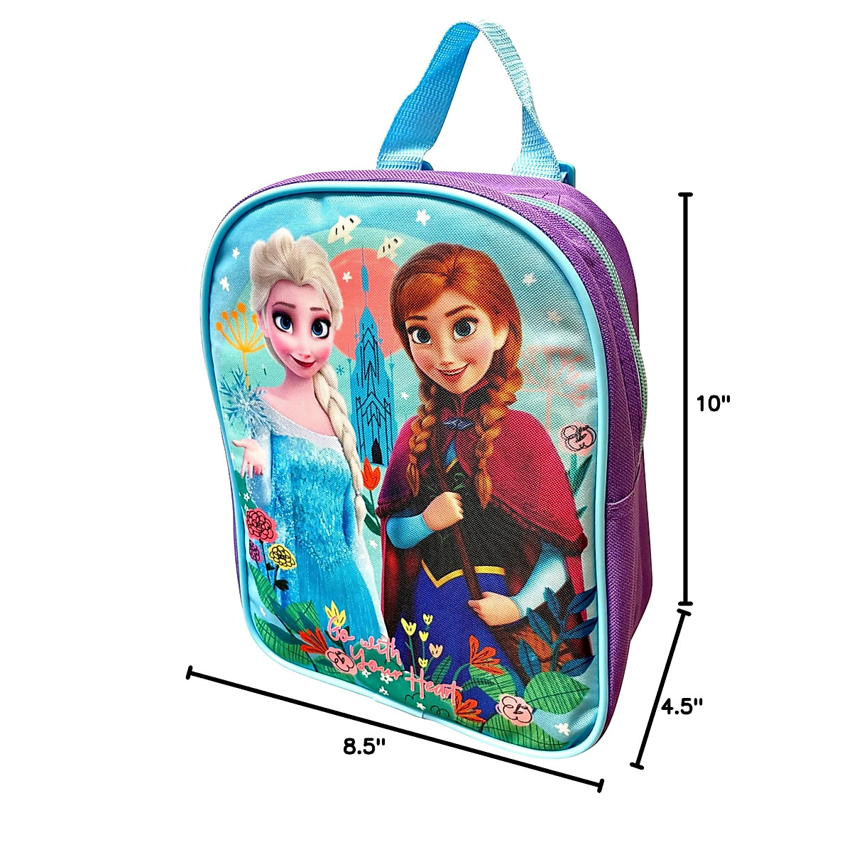 Ruz Spider-Man 10" Mini Backpack Blue-red