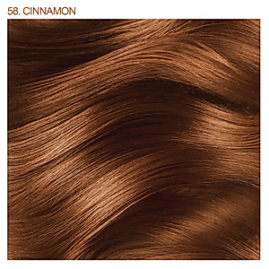 Adore Semi Permanent Hair Color - Vegan and Cruelty-Free Brown Hair Dye - 4 Fl Oz - 058 Cinnamon (Pack of 1)