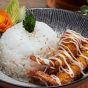 YUHO Shirataki Konjac Rice 8 Pack Inside, Vegan, Gluten Free, Fat-Free, Keto Friendly, Low Carbs 53.61 Oz (1520 g)