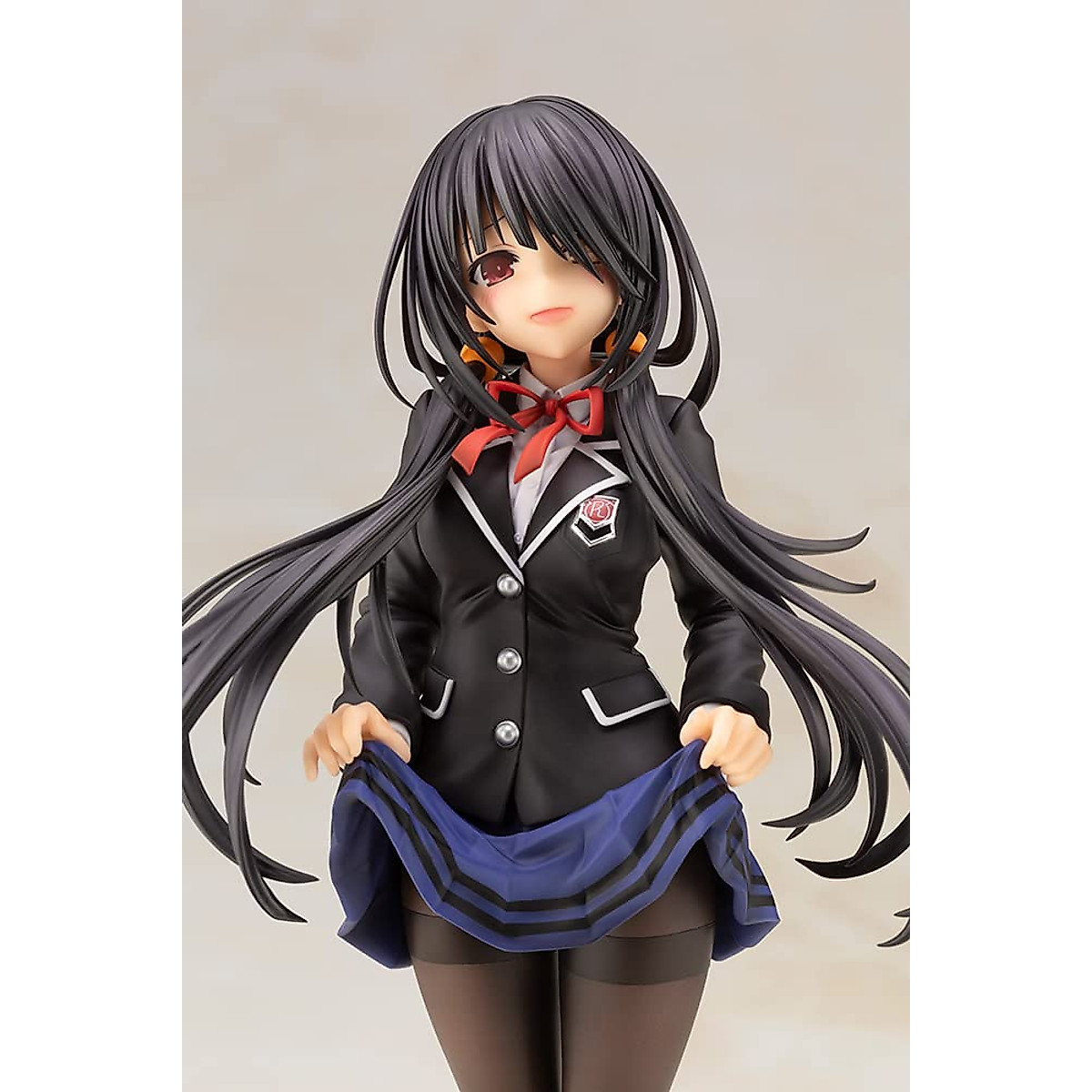 Kotobukiya Date A Live IV: Kurumi Tokisaki (School Uniform Version) PVC Statue, Multicolor