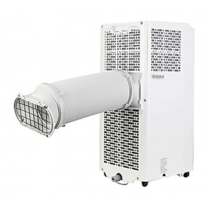 Hisense Portable Air Conditioner 5000-BTU DOE (115-Volt) White Vented, Remote control, Cools 150-sq ft, 24 Hour Timer, 3-modes (Cooling, Fan, Dehumidifier), Noise Level dB 47 - AP0522CR1W (Renewed)