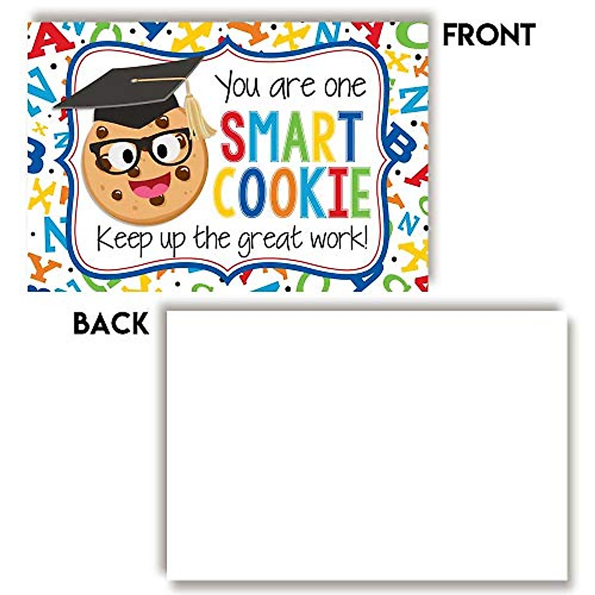 Keep Up The Good Work Themed Blank Cards For Students From Teachers, 4"x6" Fill In Notecards (6 different designs) by AmandaCreation (30)