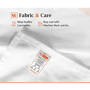 SGI bedding Luxurious 1000 TC White Solid Duvet Cover Set - Soft & Fluffy Comforter Cover for Winter - Hotel Quality Egyptian Cotton Bedding - Breathable - Oversized Queen Duvet Covers