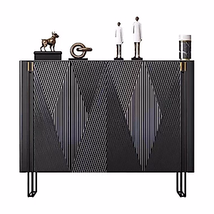 Shoe Storage Cupboard Entry shoe cabinet modern entry door small household household sideboard living room storage entrance shoe cabinet Shoes Storage Cabine ( Color : Gray , Size : 160x35x110CM )