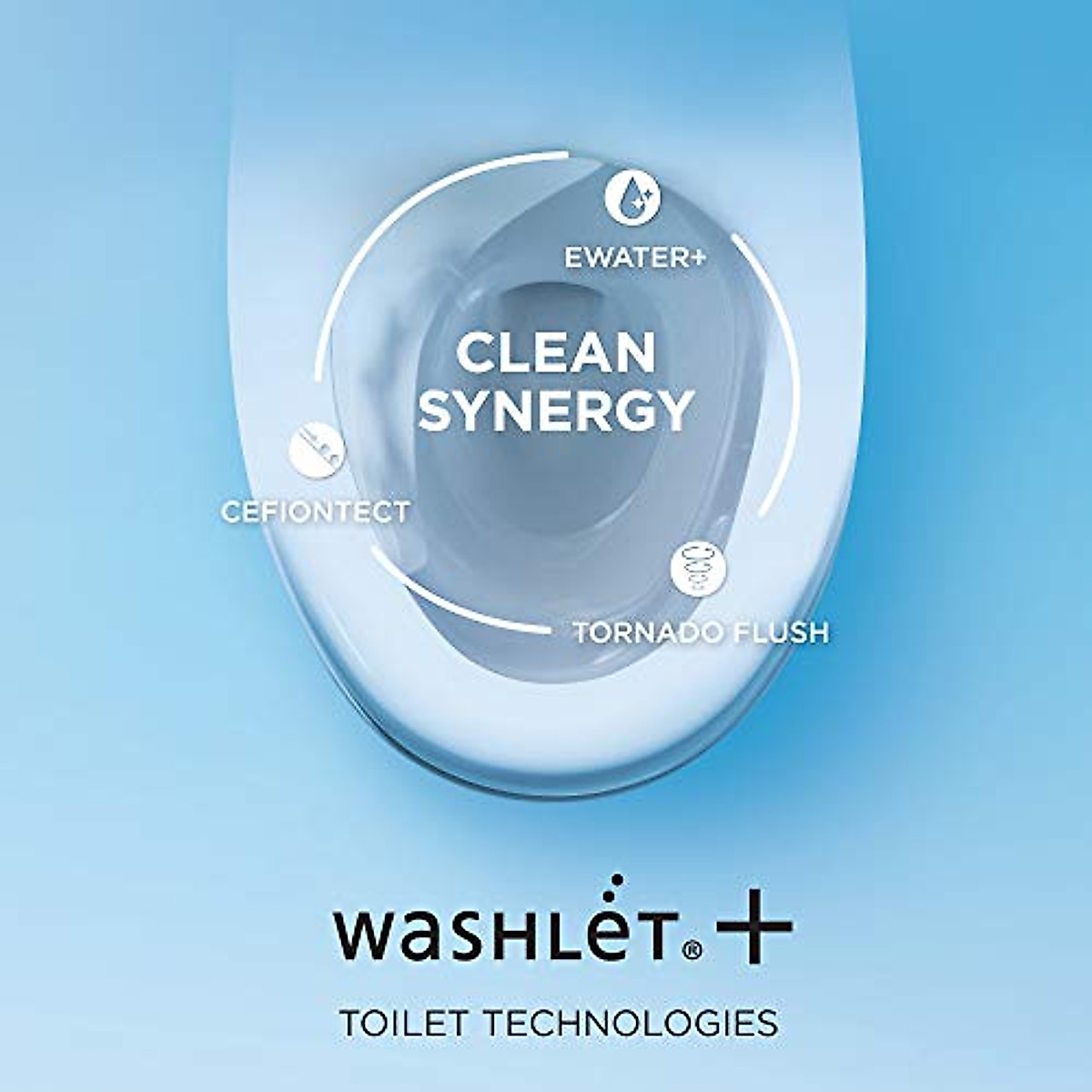 TOTO® WASHLET+® Drake® II Two-Piece Elongated 1.28 GPF Toilet and WASHLET+® S550e Contemporary Bidet Seat, Cotton White - MW4543056CEFG#01