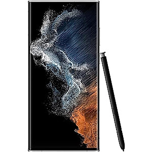 SAMSUNG Galaxy S22 Ultra Smartphone, Android Cell Phone, 128GB, 8K Camera & Video, Brightest Display, S Pen, Long Battery Life, Fast 4nm Processor - T-Mobile (Renewed) (Phantom White)