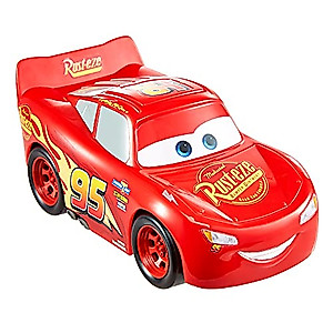 Disney Cars Toys Track Talkers Lightning McQueen, 5.5-in, Authentic Favorite Movie Character Talking & Sound Effects Vehicles, Fun Gift for Kids Aged 3 Years and Older