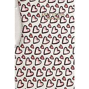 Kate Spade New York All Day Heart Printed Large Tote Cream Multi One Size