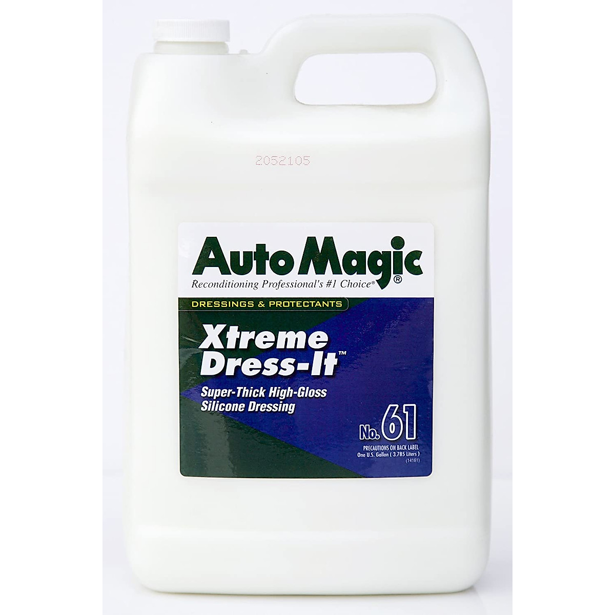 Auto Magic Xtreme Dress-It - Thick, High-Gloss Silicone Dressing for Tires, Rubber & More - 128 Fl Oz