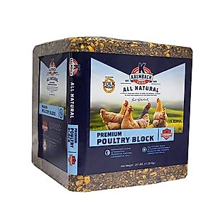 Kalmbach Feeds All Natural Poultry Block, 25 Lb