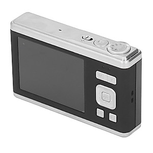 Compact Digital Camera, Autofocus 50MP and 30MP Digital Camera Built in Flash for Vlog (Black)