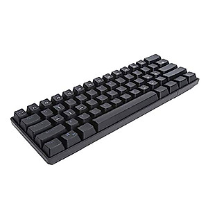 61 Key Wired Mechanical Keyboard, LED Backlit Gaming Keyboard with Blue Switch Back Light USB Universal Mechanical Gaming Keyboard for Computer