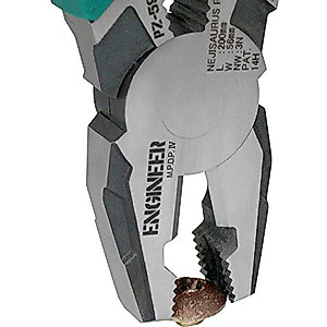 Engineer Heavy Duty Multi-function combi Gripping Pliers/Screw Extractors (non-slip jaws for quick removal of damaged screws). Made In Japan. pz-59 neji-saurus RX
