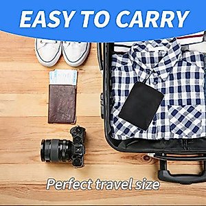 Travel Laundry Bags for Dirty Clothes Bag with Handles and Aluminum Carabiner, Machine Washable Dirty Clothes Organizer, for Travel, Camp, Fitness, and Students