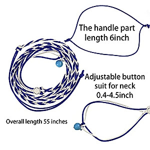 Toysructin 5Pcs Hamster Harness Leash with Bell, Adjustable Small Animal Training Traction Rope, Colorful Rat Leash Lead Mini Pet Walking Running Ropes for Hamster, Rat, Ferret, Mouse, Squirrels