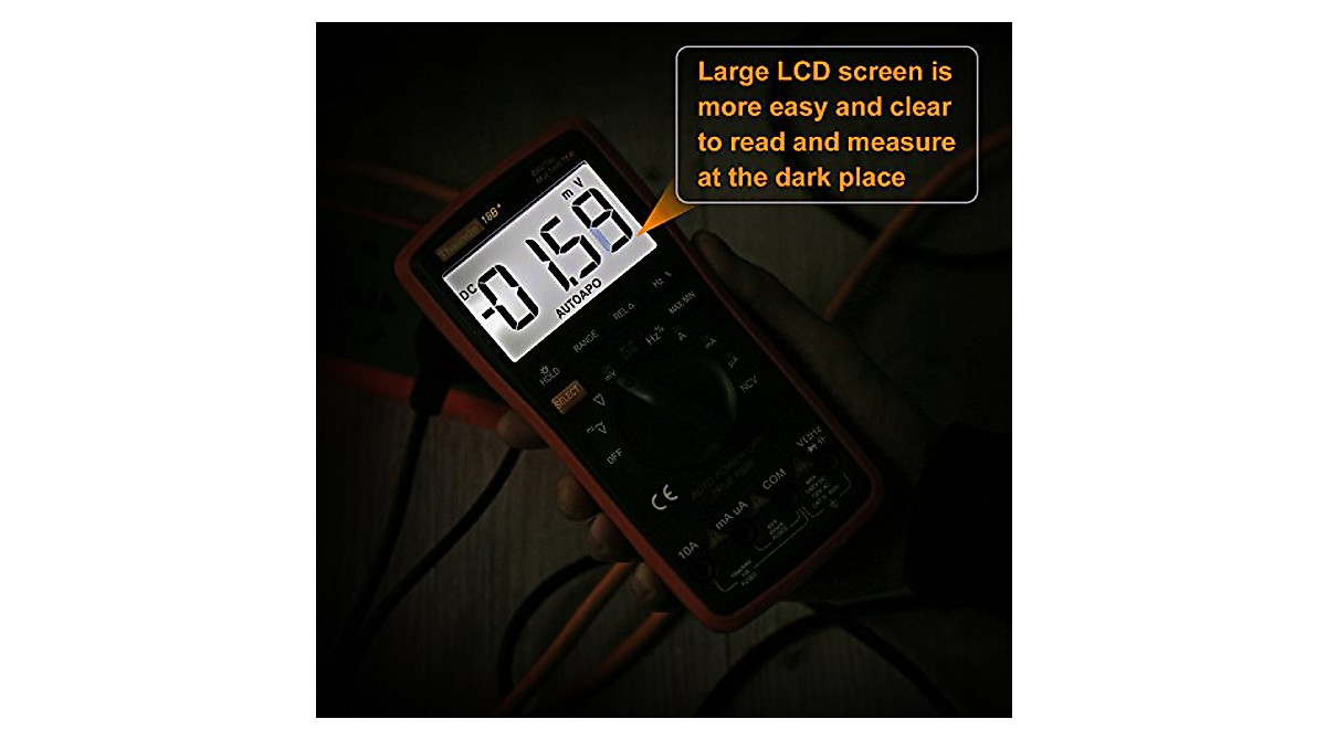 Auto Ranging TRMS 6000 Digital Multimeter | Voltage Tester