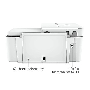 HP DeskJet Plus 4158 All-in-One Wireless Printer, Scan, Copy, Instant Ink Ready, 7FS76A (Renewed)