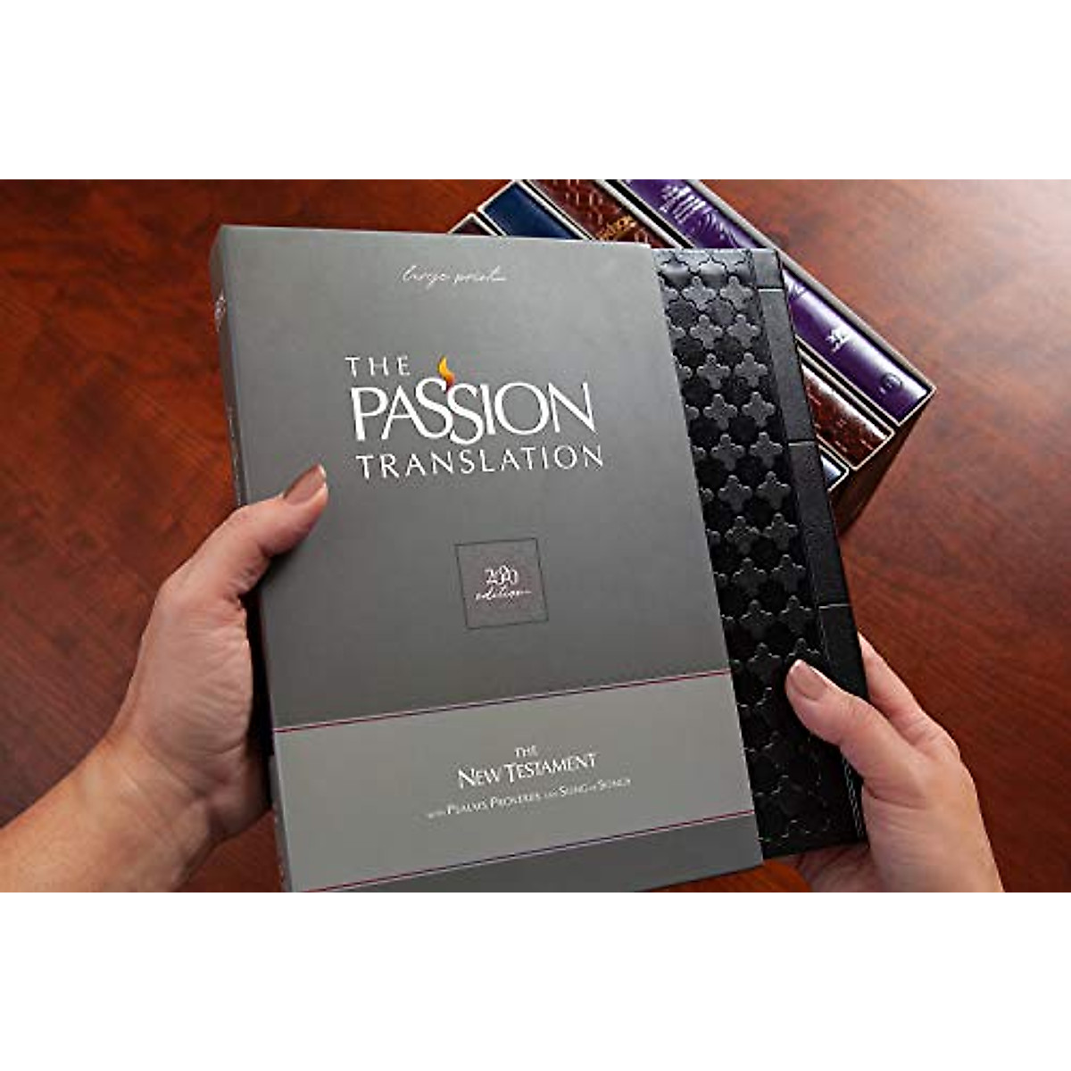 The Passion Translation New Testament (2020 Edition) Large Print Navy: With Psalms, Proverbs, and Song of Songs (Faux Leather) – A Perfect Gift for Confirmation, Holidays, and More