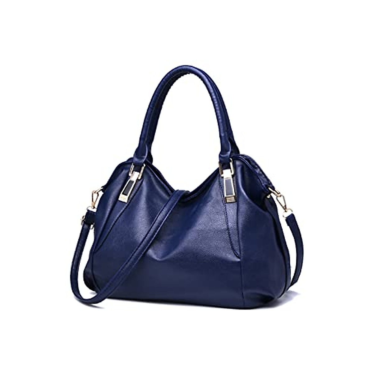 SMALLBLUER Women Hobo Handbag Classic Shoulder Bag Fashion Crossbody Bags Purse-Blue