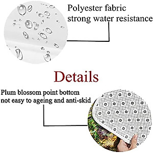 MrLYouth Many Purple Rose Shower Curtain Sets with Rugs 4Pcs Waterproof Polyester Durable Bathroom Non-slip Bath Mat and Toilet Lid Cover Botanical Floral 12 Hooks 71x71inch