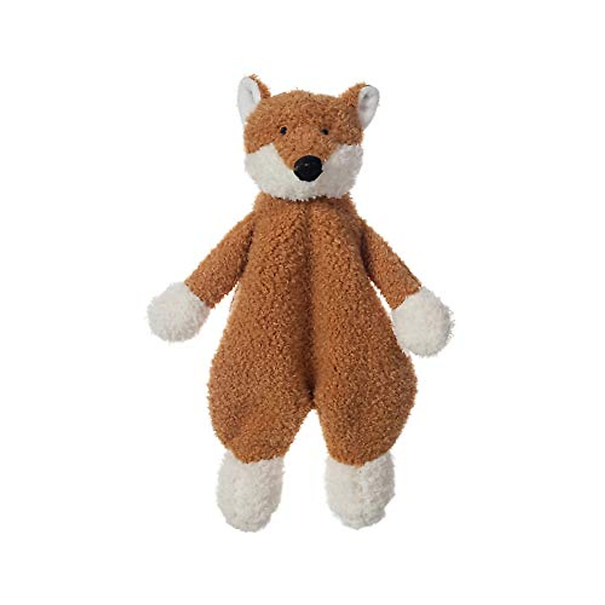 Apricot Lamb Stuffed Animals Security Blanket Yellow Fox Infant Nursery Character Blanket Luxury Snuggler Plush(Yellow Fox, 10 Inches)