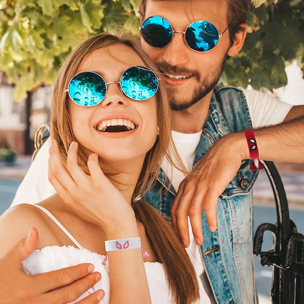 Spider Friendship Bracelets - Couples Anime Pinky Promise Distance Matching Bracelets for Women and Girls