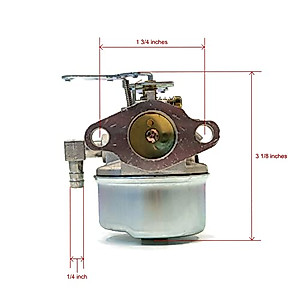 The ROP Shop New Carburetor Carb for Tecumseh 640299 640299A 640299B fits LH195SP & HSSK50