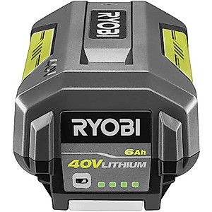 Ryobi 40-Volt Lithium-Ion 6 Ah High Capacity Battery OP40601