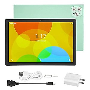Tablet for Android10.1, 5G Network Call, 6GB RAM 128GB ROM, 10.1in 1600x2560 IPS, 8MP 24MP Dual Camera, 8 Core Processor, WiFi Bluetooth5.0 GPS, Dual SIM Card