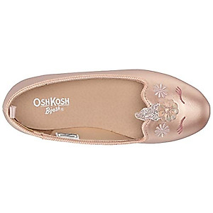 OshKosh B'Gosh girls Perl Ballet Flat, Blush, 7 Toddler US