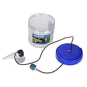 01 Reptile Water Dripper, Reptile Watering Dripper Bearded Dragon Tank Accessories Reptile Decor Reptile Watering Tool for Pet Home for Geckos/Lizards/Chameleons