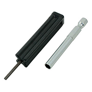 UNIVERSAL SIGHT PUSH TOOL PURSHER for HANDGUNS PISTOLS FRONT OR REAR 1911, GLOCK, ETC... (ALL BLOCKS INCLUDED)