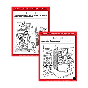 Super Duper Publications | Webber® Big Box of “What’s Wrong with This Picture?” Scenes | Critical Thinking Skills | Speech and Language Resource