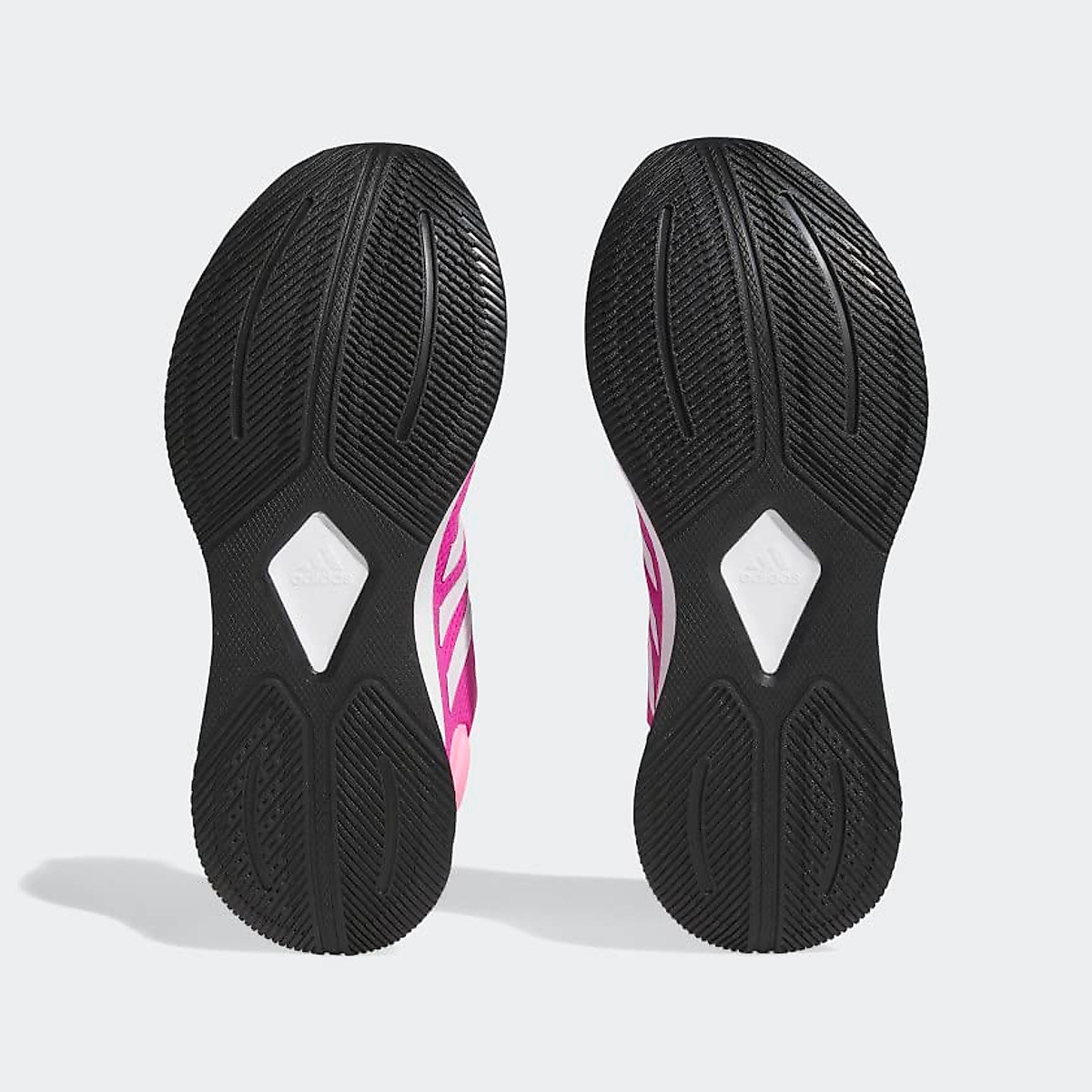 adidas Women's Duramo SL 2.0 Sneaker, Lucid Fuchsia/White/Beam Pink, 12.5