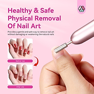 SAVILAND Electric Nail Drill - Electric Nail File Efile Nail Drill Professional Manicure with 6PCS Nail Drill Bits