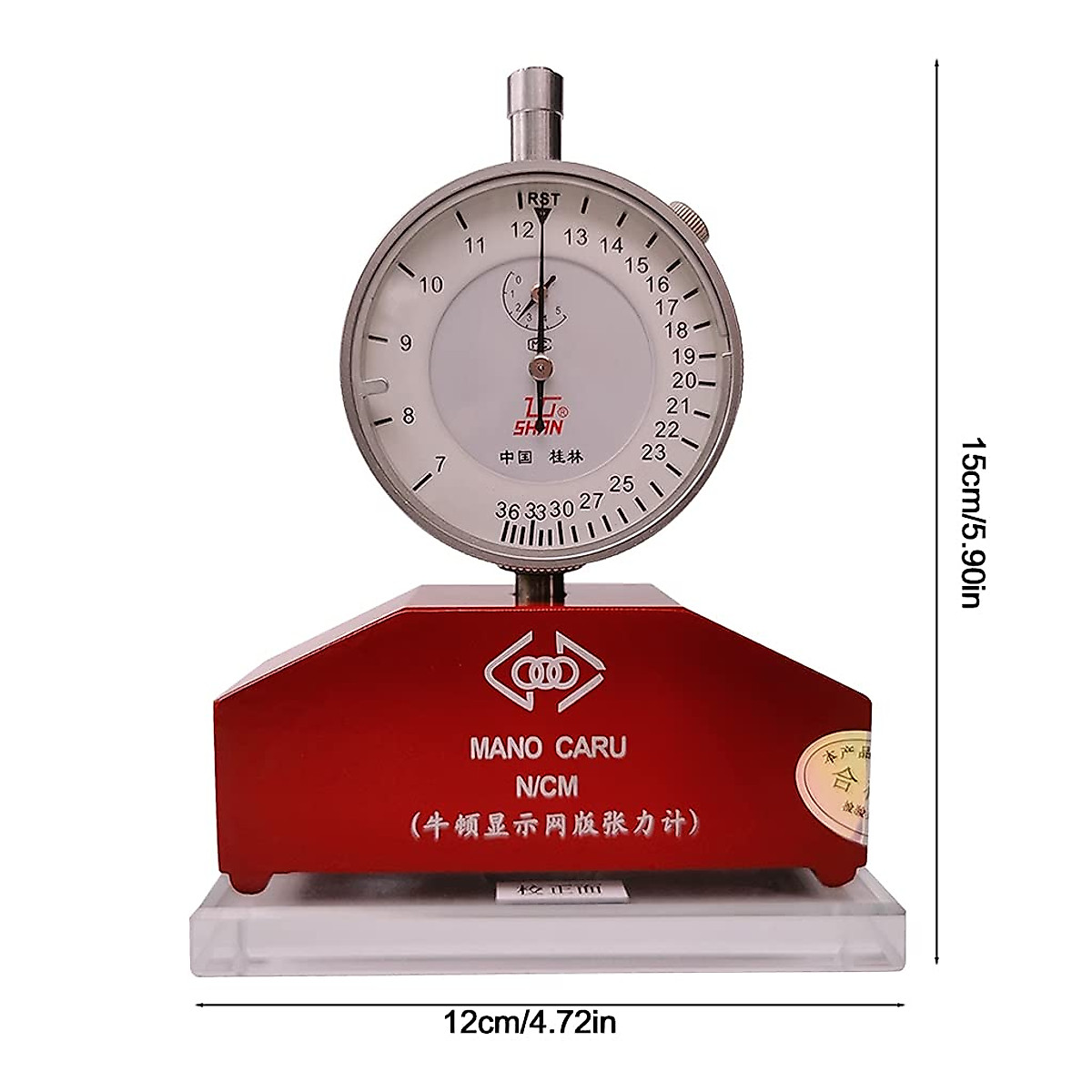7-36N Screen Mesh Precise Meter Tension Measurement Tool in Silk Print mesh Tension Meter Force Meter Tester newton tension meter